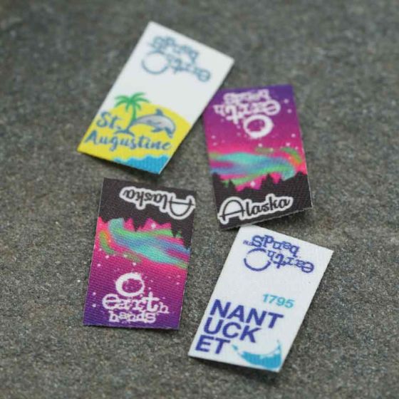 Dye Sublimation Clothing Labels | New York Custom Labels